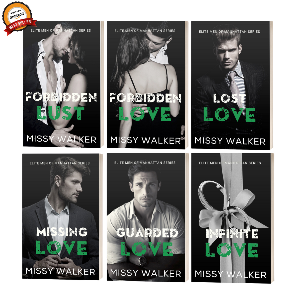 Elite Men of Manhattan Series, Books 1-5 - Paperback | Missy Walker ...